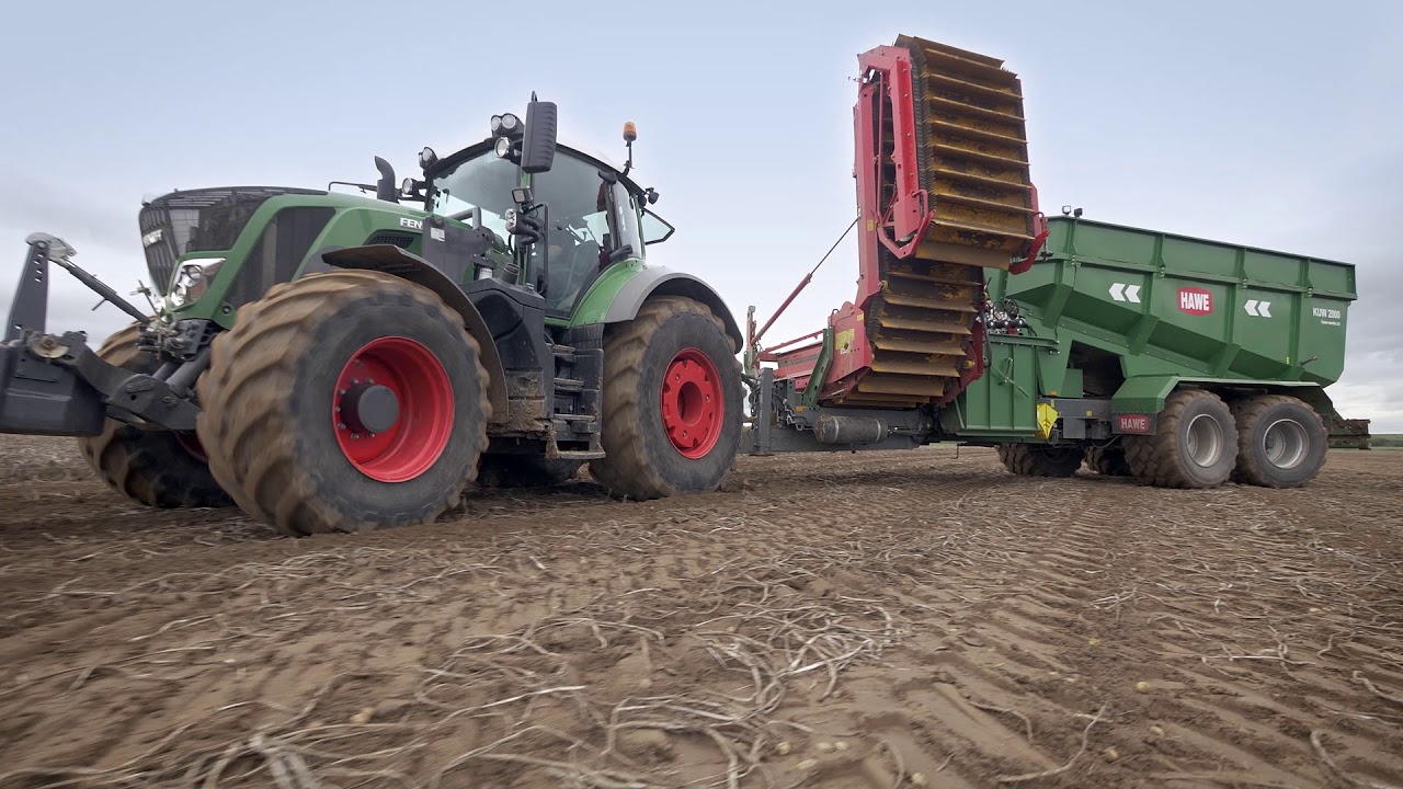 KUW – Potato-Transfer trailer – HAWE-WESTER